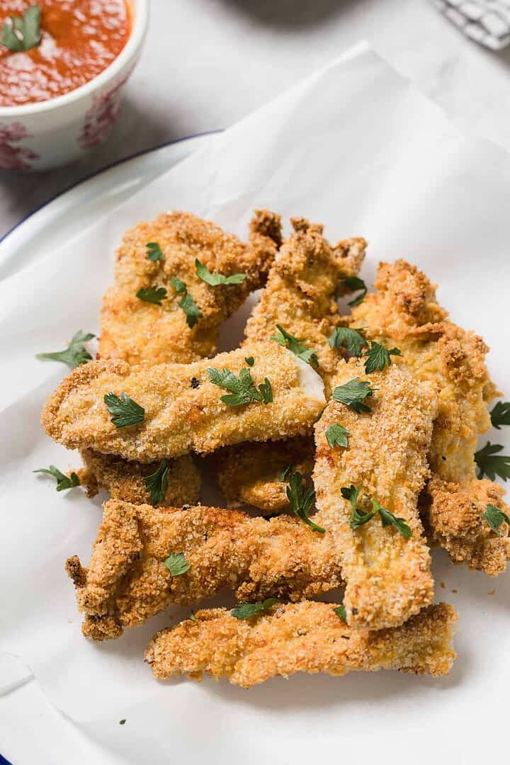 Oven baked Turkey Tenders Recipe with Turkey Tenderloin