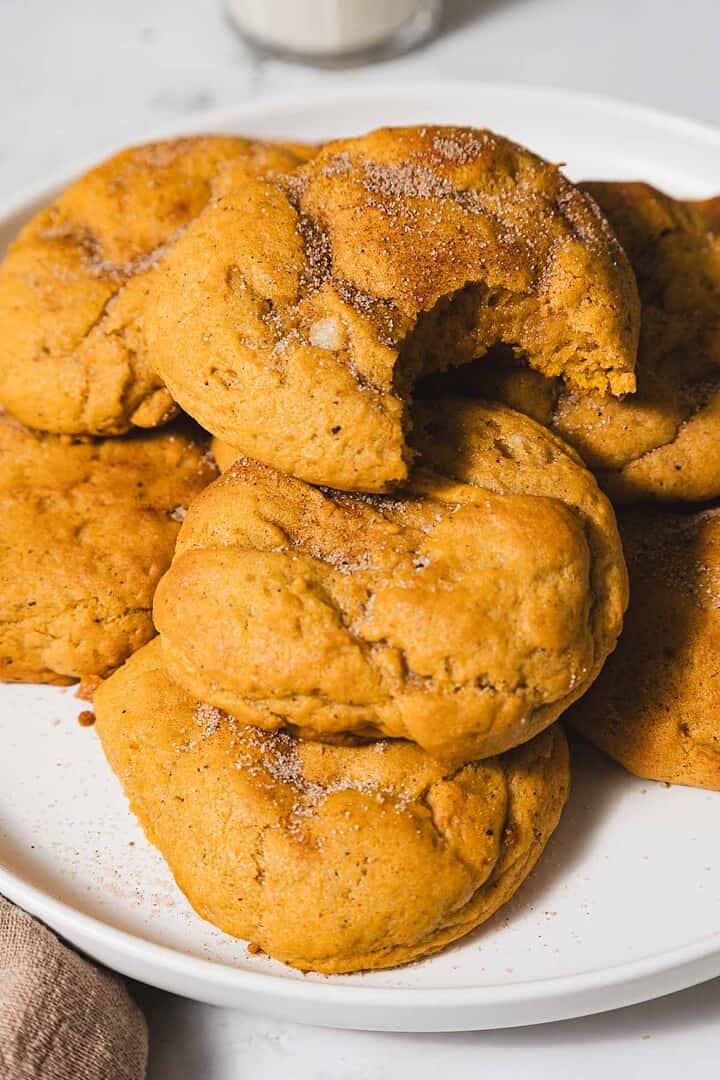 Spiced and Chewy Pumpkin Spice Cookies