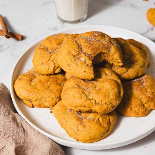 Spiced and Chewy Pumpkin Spice Cookies