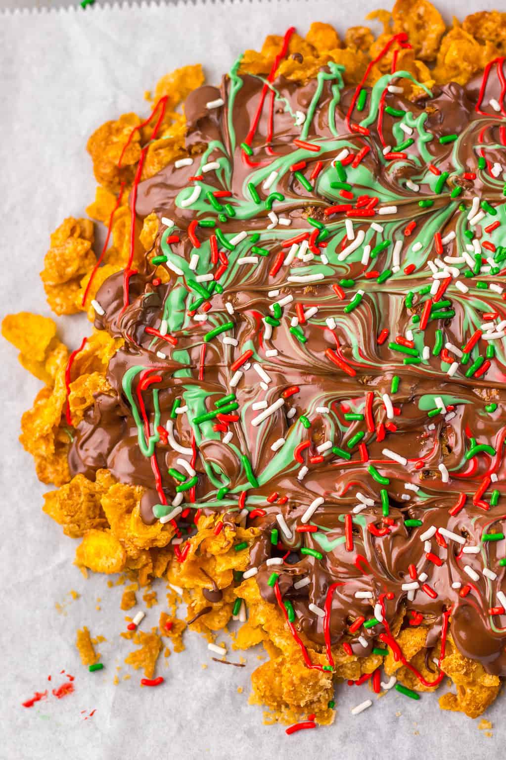 Christmas 3-Ingredient Cornflake Brittle Recipe