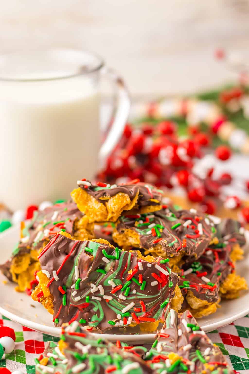 Christmas 3-Ingredient Cornflake Brittle Recipe