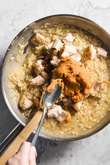 The Best Chicken and Pumpkin Risotto Recipe