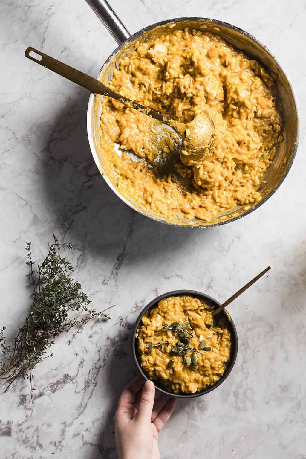 The Best Chicken and Pumpkin Risotto Recipe