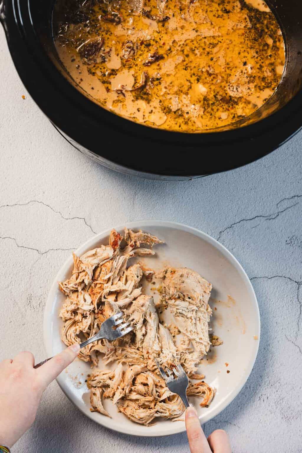 Slow Cooker Creamy Sun Dried Tomato Chicken : Thermocookery