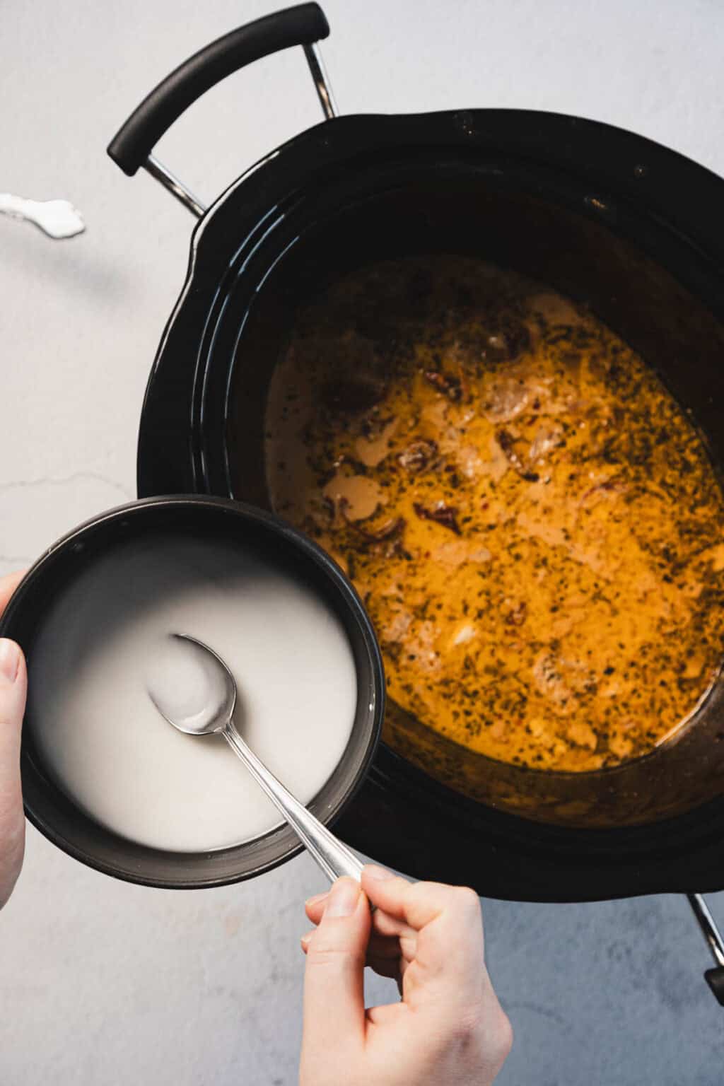 Slow Cooker Creamy Sun Dried Tomato Chicken : Thermocookery