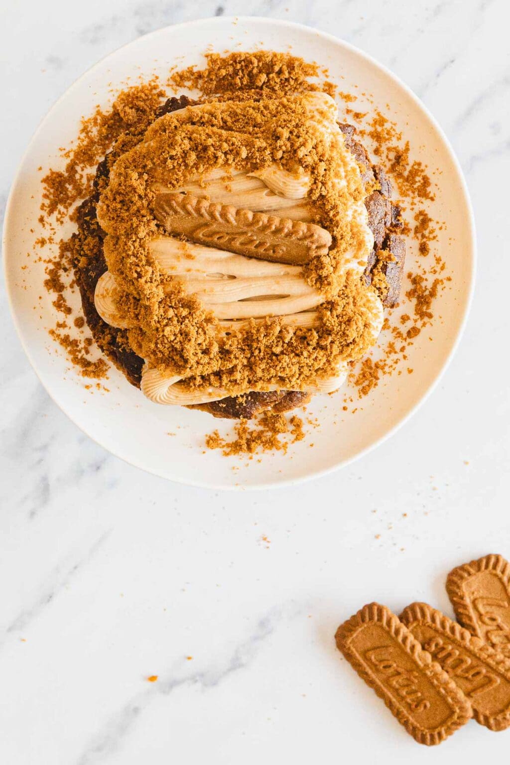 Easy Air Fryer Biscoff Cake : Thermocookery