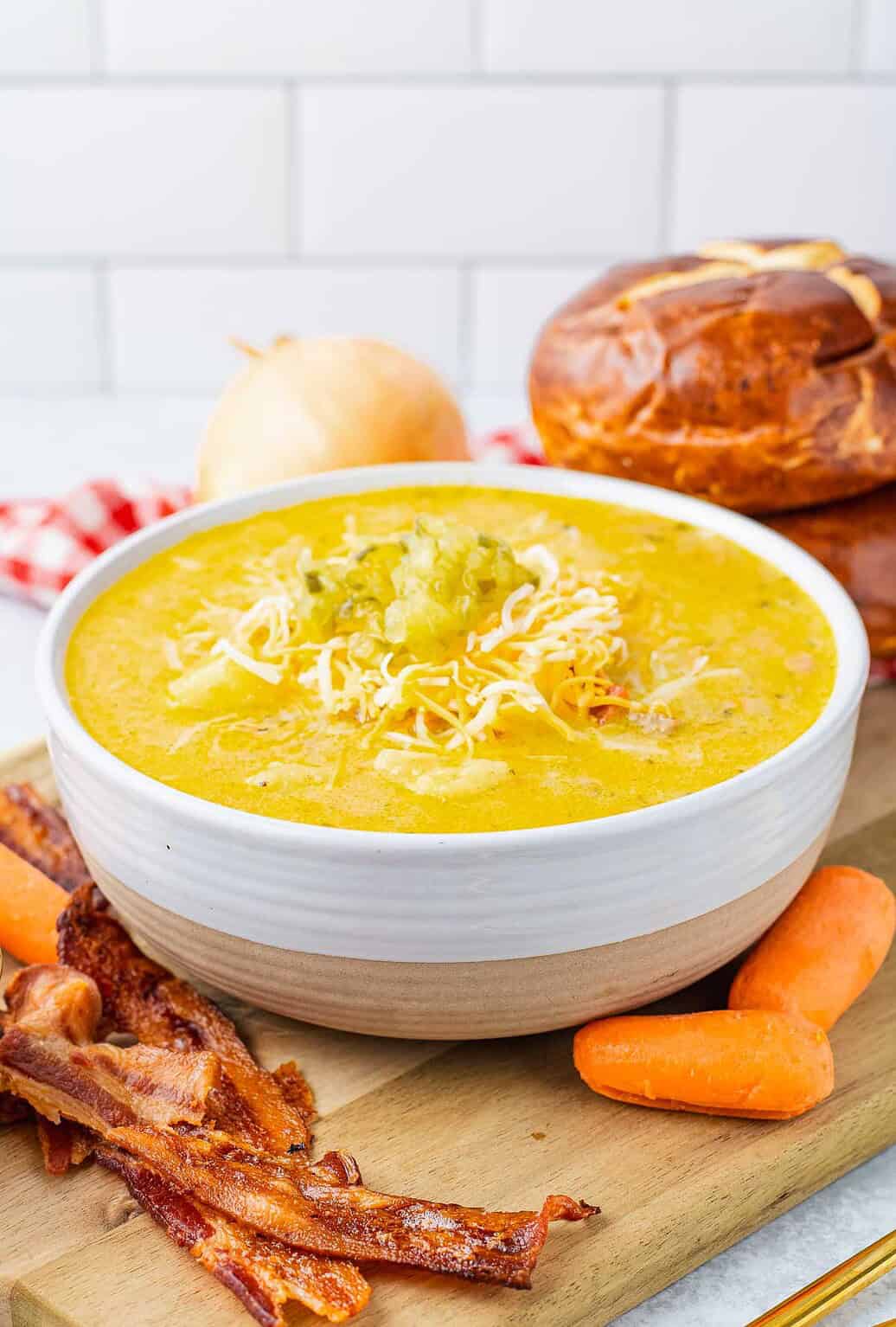 The Instant Pot Cheeseburger Soup That Became An Instant Hit