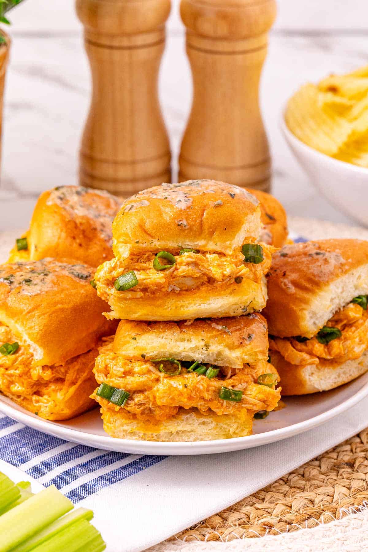 How Buffalo Chicken Turns Into the Easiest Sliders
